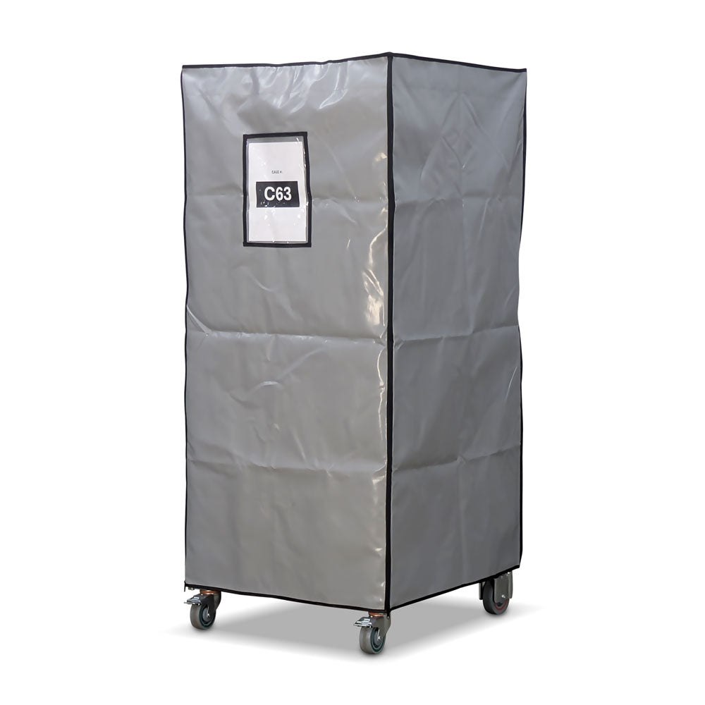 Heavy duty grey tarpaulin cover to suit RCS04 series roll cages ...